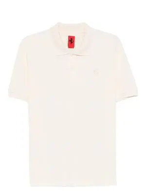 FERRARI Piqué Polo Shirt