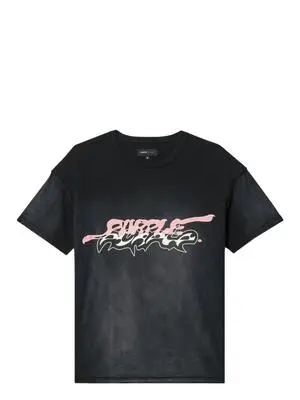 PURPLE BRAND Double Trouble T-shirt - Black