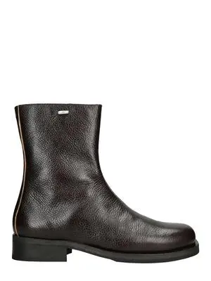 Our Legacy Leather Camion Ankle Boots - Brown