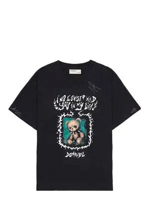 DOMREBEL Short-sleeved T-shirt - Black