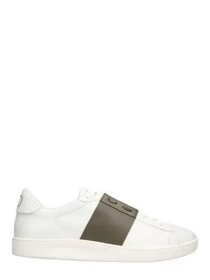 Valentino Garavani Leather Open Royco Sneakers - White