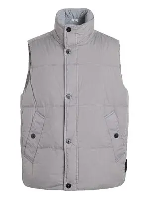 Stone Island Down-fill Crinkle Reps Ny Gilet - Grey