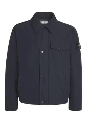 Stone Island Micro Reps Down Jacket - Black