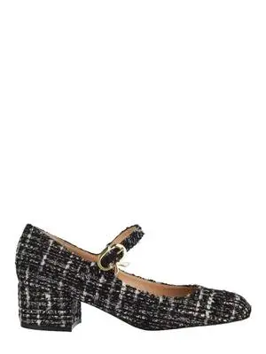 GIANVITO ROSSI Gianvito Rossi Tweed Mary Jane High Heels