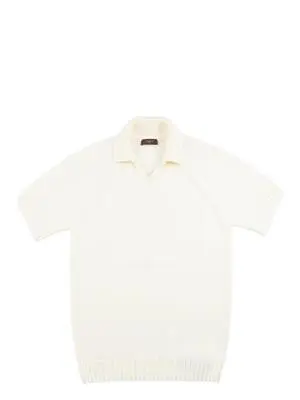 ZANONE Short-sleeve Wool T-shirt - White