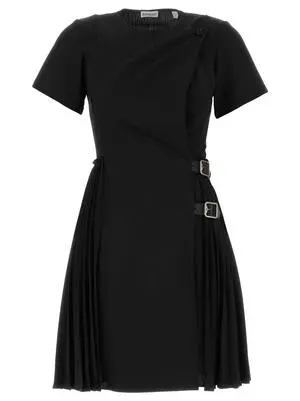 Burberry Polyester Blend Mini Dress - Black