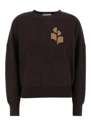 Isabel Marant Étoile Cotton Blend Marisans Sweater - Brown