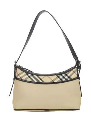 Burberry House Check Shoulder Bag - Beige