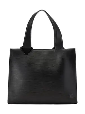 LOUIS VUITTON Epi Gemeaux Tote Handbag - Black