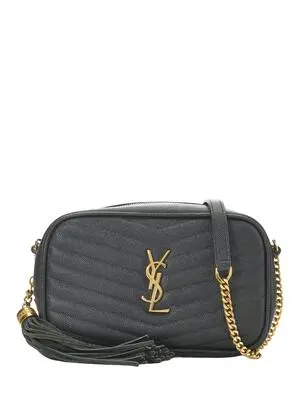 Saint Laurent Grainy Lou Camera Bag - Green