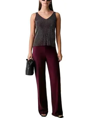 JOSEPH RIBKOFF Joseph Ribkoff Stud-Embellished Knitted Top