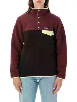 Patagonia Patagonia Synchilla Snap-T Colour-Block Sweatshirt Brown