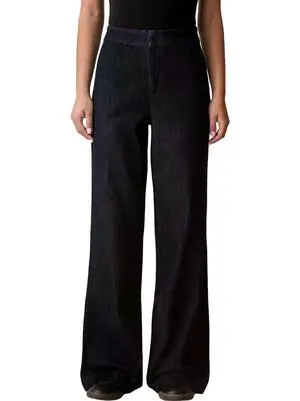 Joseph Ribkoff Chloe Wide-leg Jeans - Blue