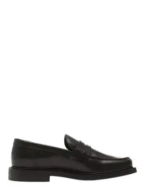 Filling Pieces Polido Minimum Penny Loafers - Black