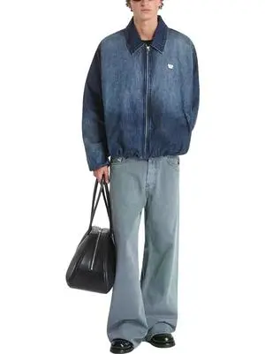 MISBHV Austin Grime Bomber Jacket - Blue