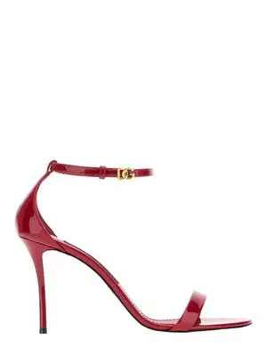 Dolce & Gabbana Leather Sandals - Red