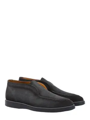 Magnanni Loda Suede Slip-on Shoes - Blue