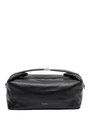 Calvin Klein Andy Leather Shoulder Bag - Black