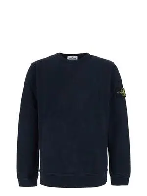 Stone Island Organic Cotton Crewneck Sweatshirt - Multicolor