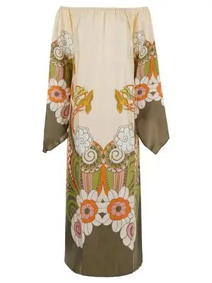 La DoubleJ Goddress Long Dress - Multicolor