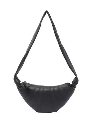 LEMAIRE Croissant Crossbody Bag - Black