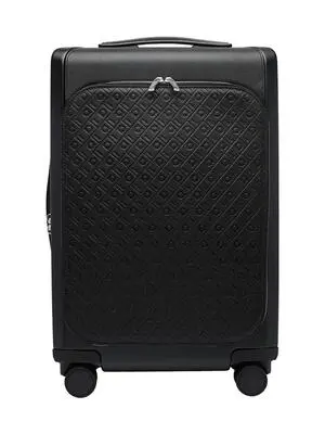 FERRAGAMO Embossed Monogram Hand Luggage - Black