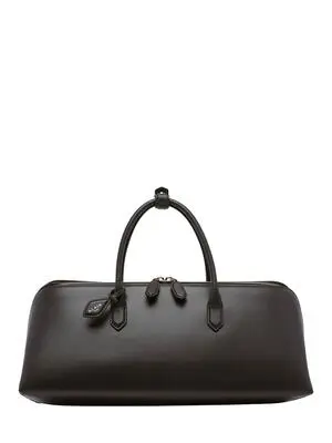 Alaïa ALAIA Medium Delta Handbag Brown