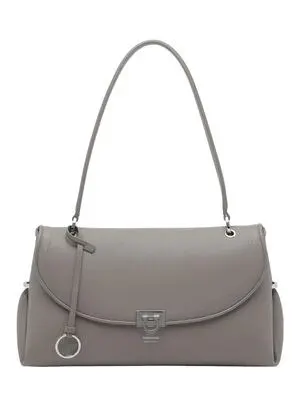 FERRAGAMO Sofia Shoulder Bag - Gray