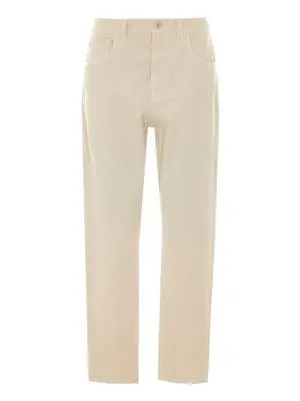 Brunello Cucinelli Straight-leg Jeans - White