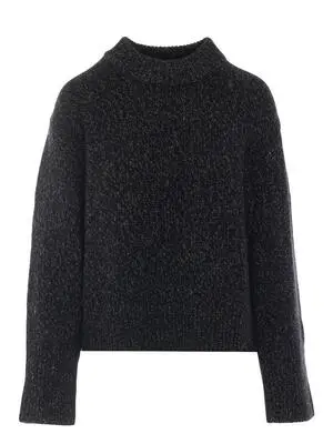 LISA YANG Tarie Sparkle Sweater - Gray