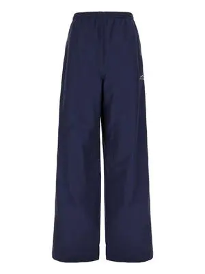 Balenciaga Contrast Piping Logo Trousers - Multicolor