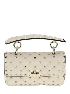 Valentino Garavani Rockstud Spike Mini Top Handle Bag In Nappa - Multicolor
