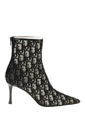 Dior Oblique Bootie - Black