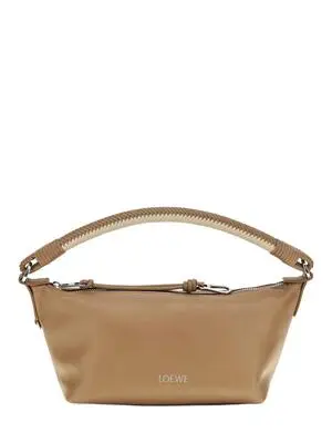Loewe Mini Cala Lamb Leather Shoulder Bag - Brown