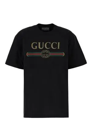Gucci GUCCI Logo Graphic T-Shirt Multicolor