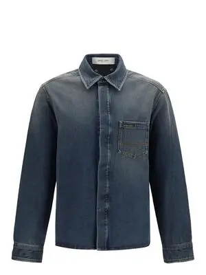 GOLDEN GOOSE Journey Denim Shirt - Blue