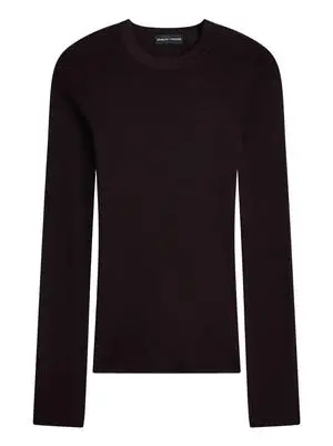 Scanlan Theodore Babywool Crew Sweater Mogano