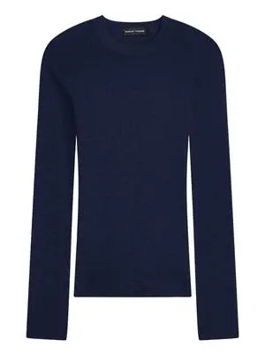 Scanlan Theodore Babywool Crew Sweater - Navy