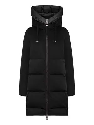 DUNO Wool Puffer Jacket - Black