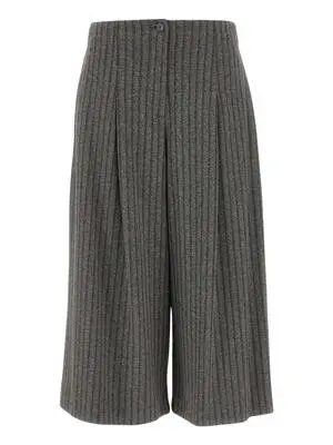 ELENA MIRO` ELENA MIRO` Striped Knee-Length Shorts