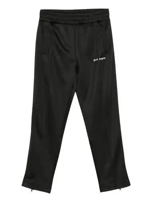 Palm Angels Track Pants With Embroidered Logo - Black
