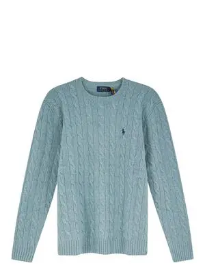 Polo Ralph Lauren Cable Knit Sweater - Blue