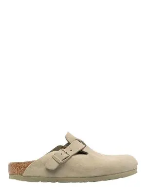 BIRKENSTOCK Boston Slip-on Slippers - Beige