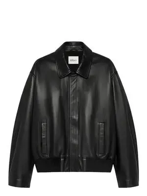 ARMA Melis Leather Jacket - Black