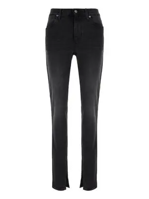 Gucci Slim Leg Denim Trousers - Multicolor
