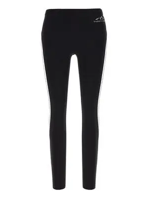 Balenciaga Contrast Piping Leggings - Multicolor