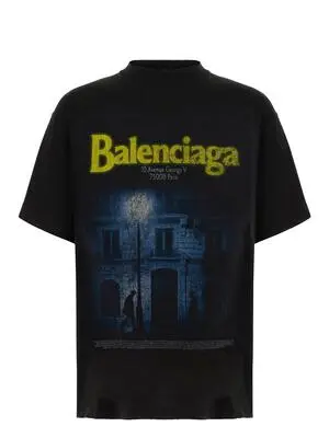 Balenciaga BALENCIAGA Graphic T-Shirt Multicolor