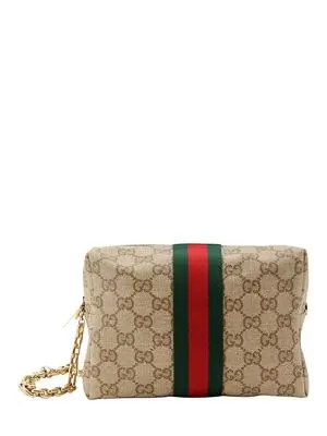 Gucci Camera Bag Mini With Web Detail Multicolor