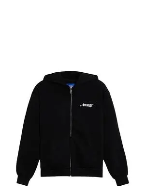 AWAKE Classic Logo Fullzip Hoodie - Black
