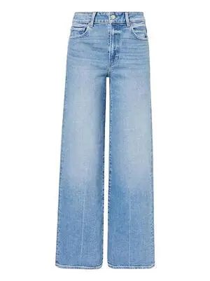 Paige Sasha Wide-leg Denim Jeans - Arcade